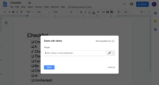 How to Create And Run a Checklists In a Google Doc