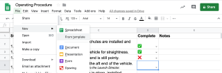 How to Create And Run a Checklists In a Google Doc