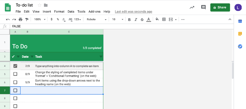 How to Create And Run a Checklists In a Google Doc