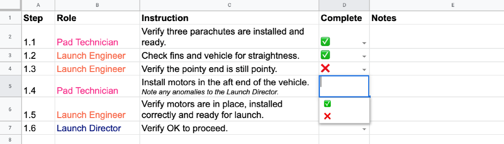 How to Create And Run a Checklists In a Google Doc